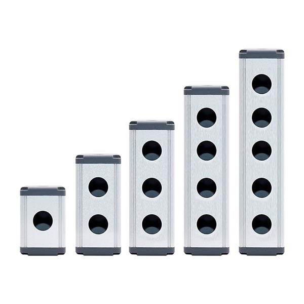 aluminum push button control box , push button enclosure 22mm , push ...